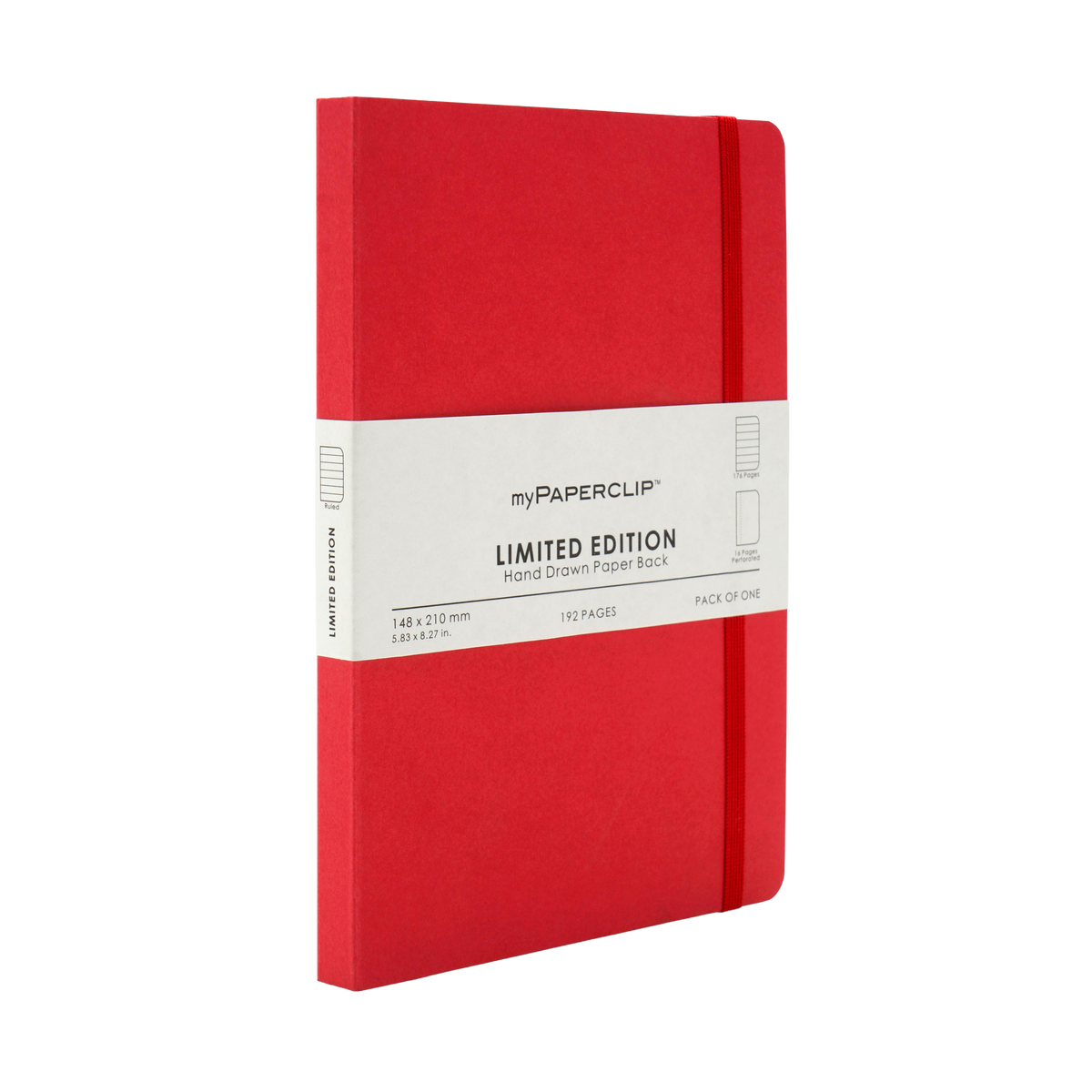 myPAPERCLIP Limited Edition Softcover A5 Notebook - Ruby — Pulp Addiction