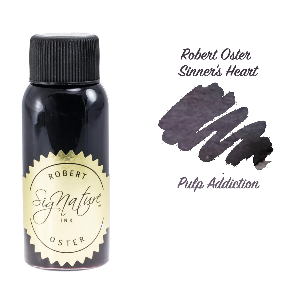 Robert Oster Signature Ink - Sinner's Heart 50ml — Pulp Addiction