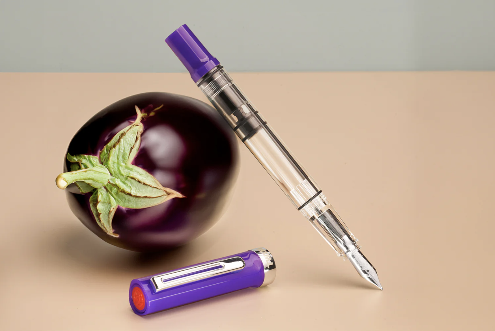 TWSBI Eco-T Fountain Pen Eggplant Purple — Pulp Addiction