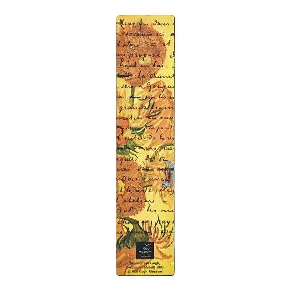 Paperblanks Bookmark - Van Gogh, Sunflowers — Pulp Addiction
