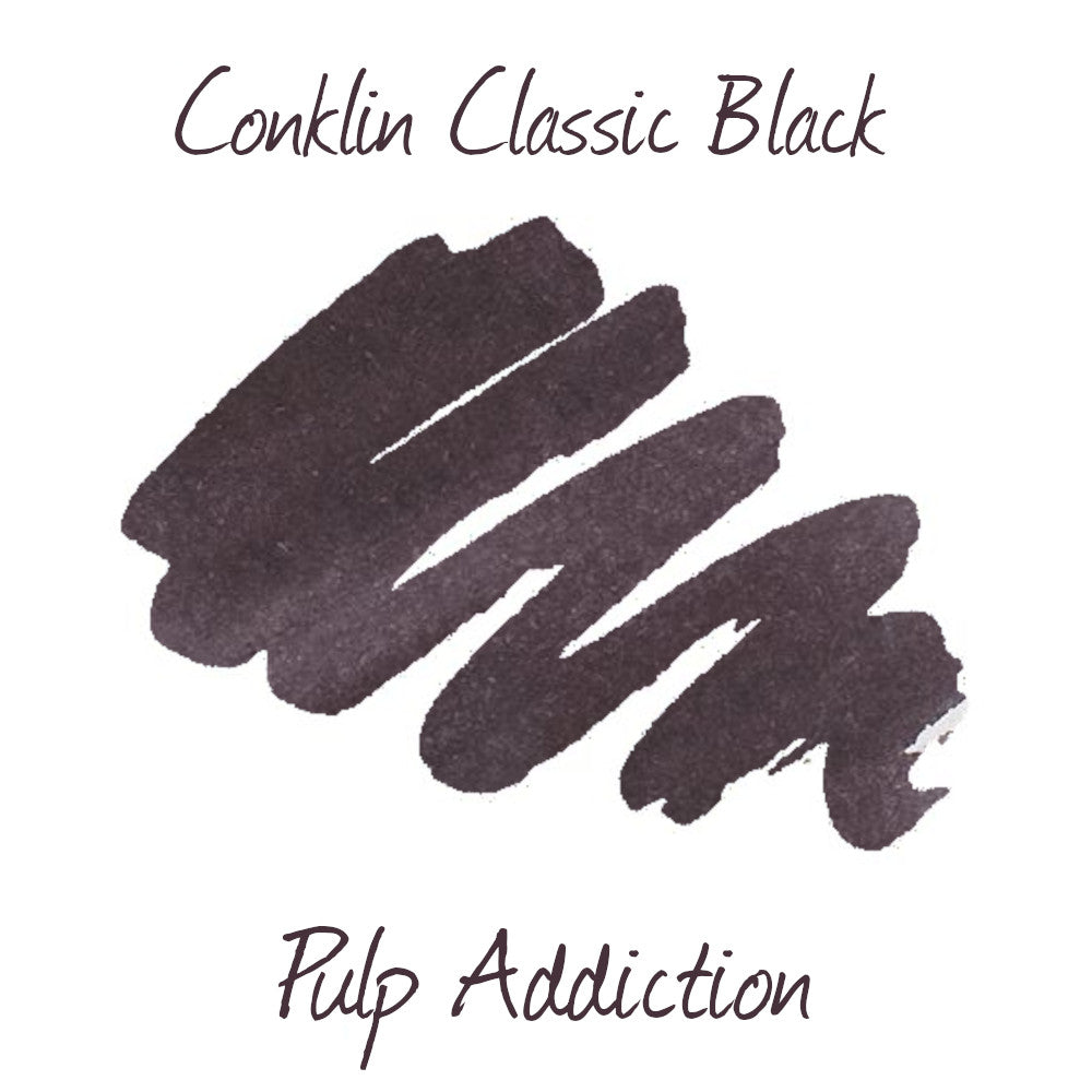 Conklin Classic Black Ink - 2ml Sample — Pulp Addiction