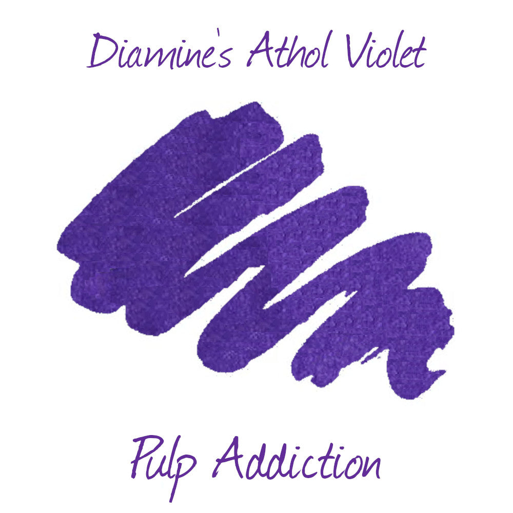 Diamine Athol Violet - 2ml Sample — Pulp Addiction