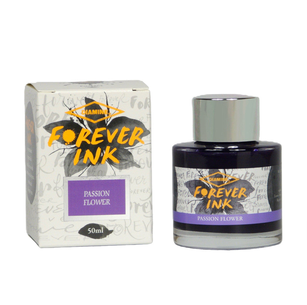 Diamine Forever Ink Fountain Pen Ink - Passion Flower 50ml — Pulp Addiction