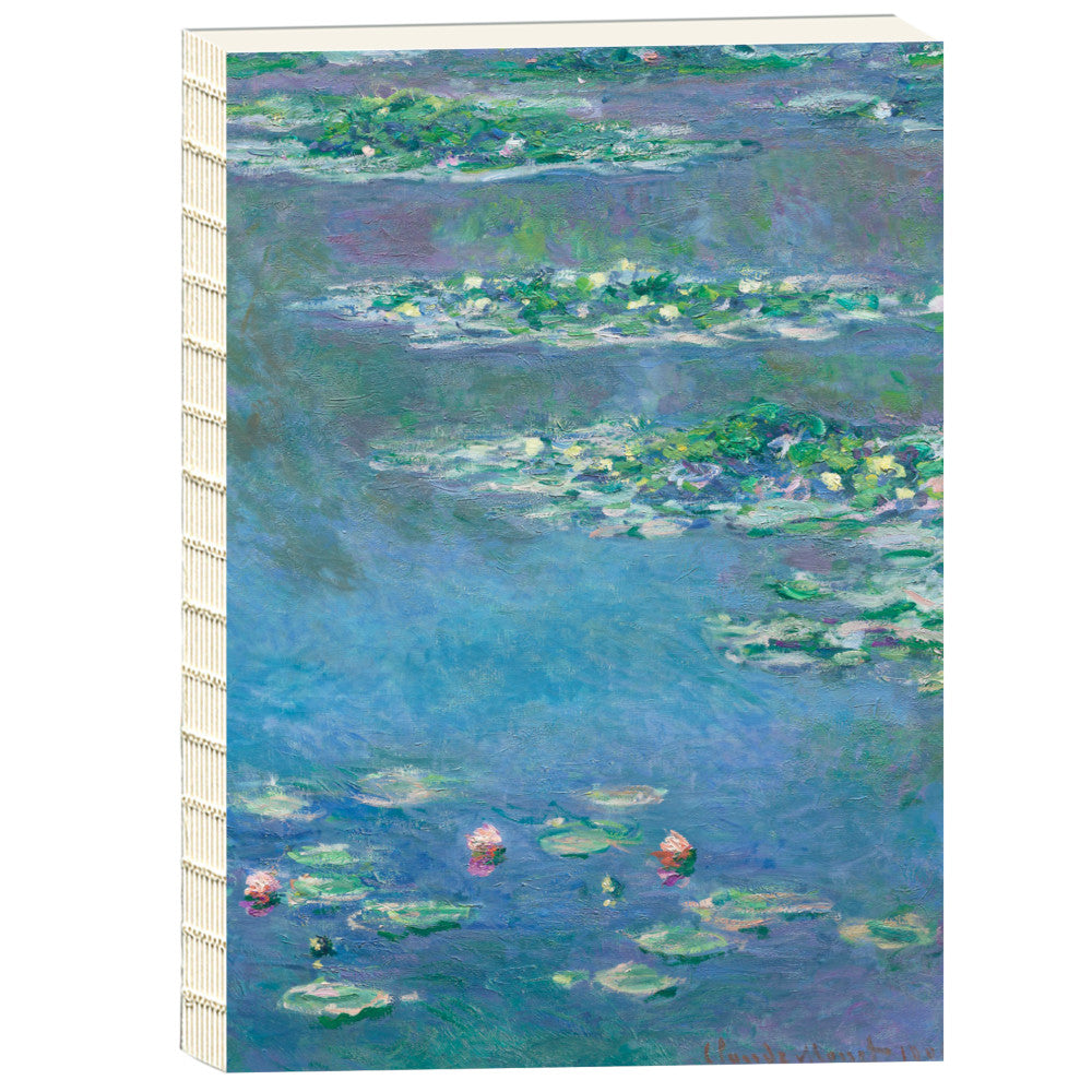 *Clearance* MEMMO Open Back A5 Sketchbook - Water Lilies — Pulp Addiction