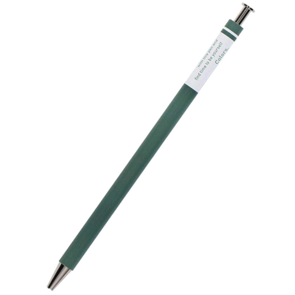 Mark's Tokyo Edge Colors Gel Ballpoint Pen - Green — Pulp Addiction