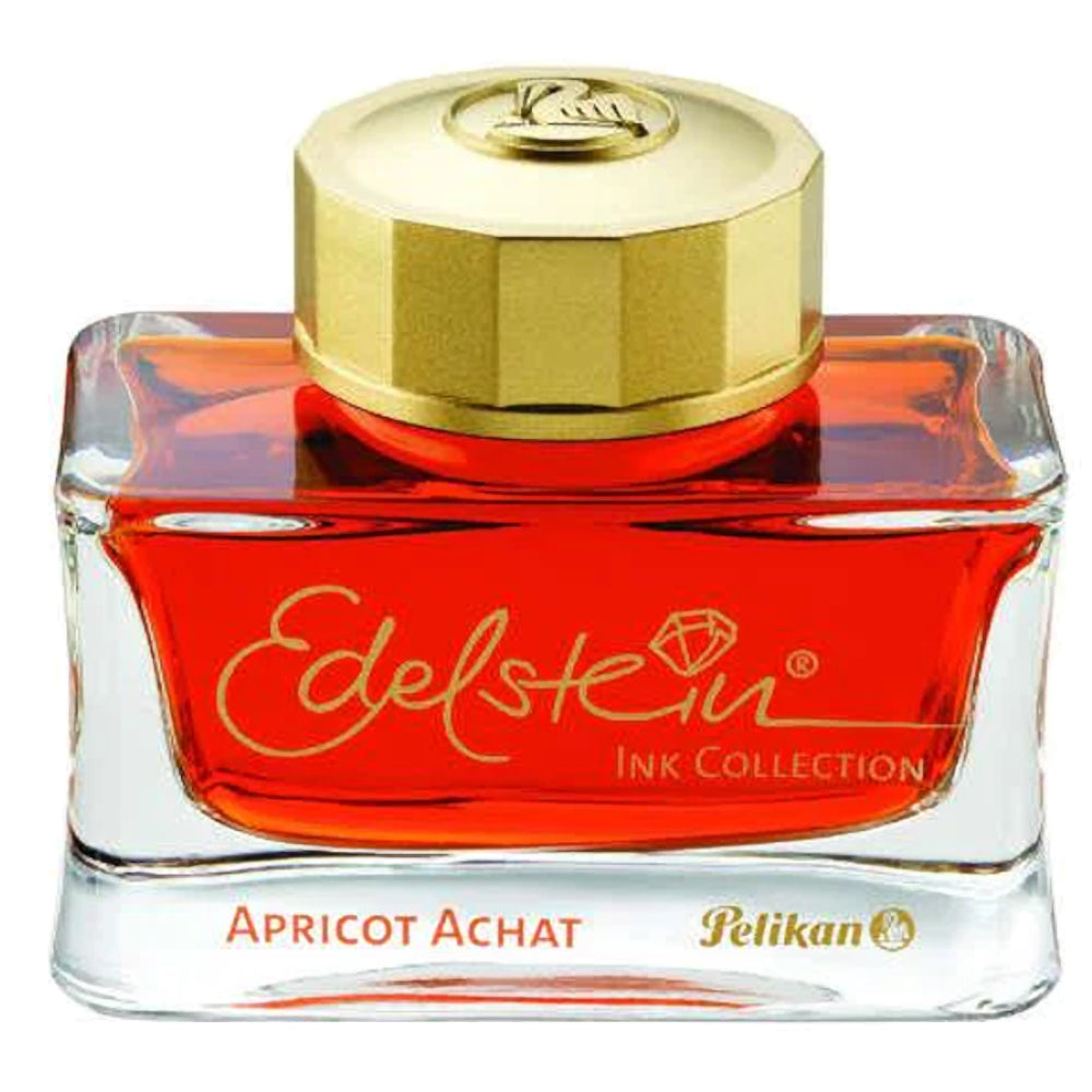 Pelikan Edelstein Fountain Pen Ink Apricot Achat - Ink of the Year 202 ...