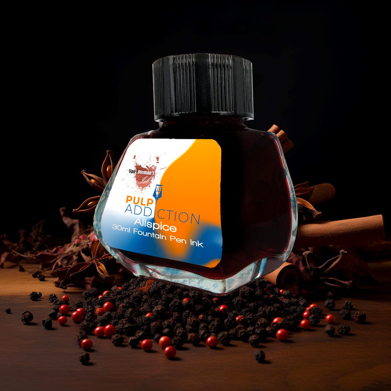 Van Dieman's Pulp Addiction - Allspice Fountain Pen Ink