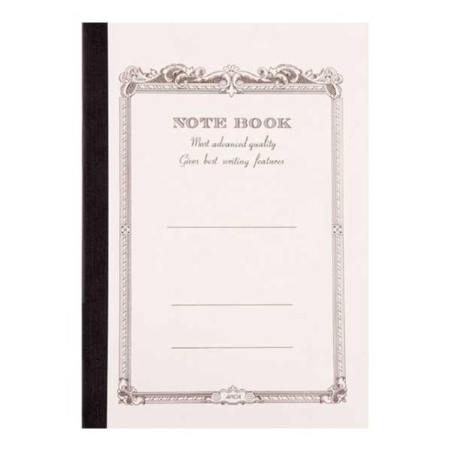 Apica B7 White Lined Notebook — Pulp Addiction
