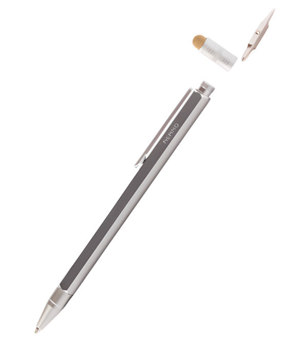 *Clearance* MEMMO Metro Stylus Tool Pen - Brushed Gunmetal — Pulp Addiction