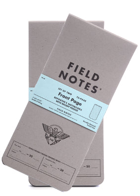 Field Notes Front Page Reporter's Notebooks, Set of 2. Buy Field Notes ...