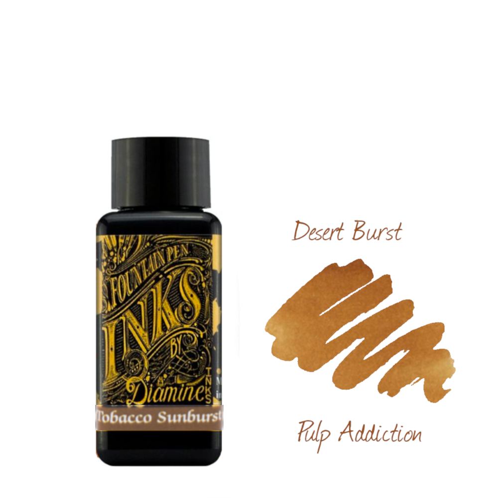 Diamine Fountain Pen Ink - Desert Burst 30ml Bottle — Pulp Addiction