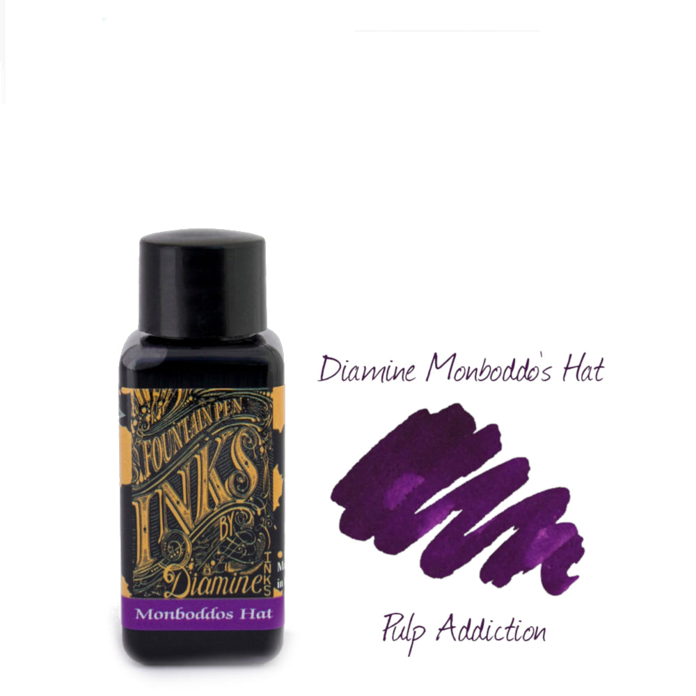 Diamine Fountain Pen Ink - Monboddos Hat 30ml Bottle — Pulp Addiction