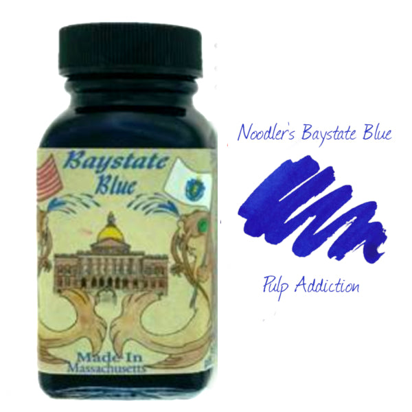 Noodler's Baystate Blue Ink, Australia — Pulp Addiction