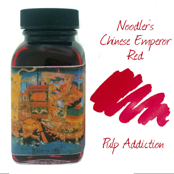 Noodler's Chinese Emperor Red Ink - 88ml — Pulp Addiction