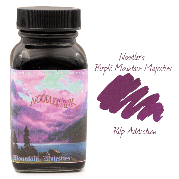 Noodler's Purple Mountain Majesties Ink - 88ml — Pulp Addiction