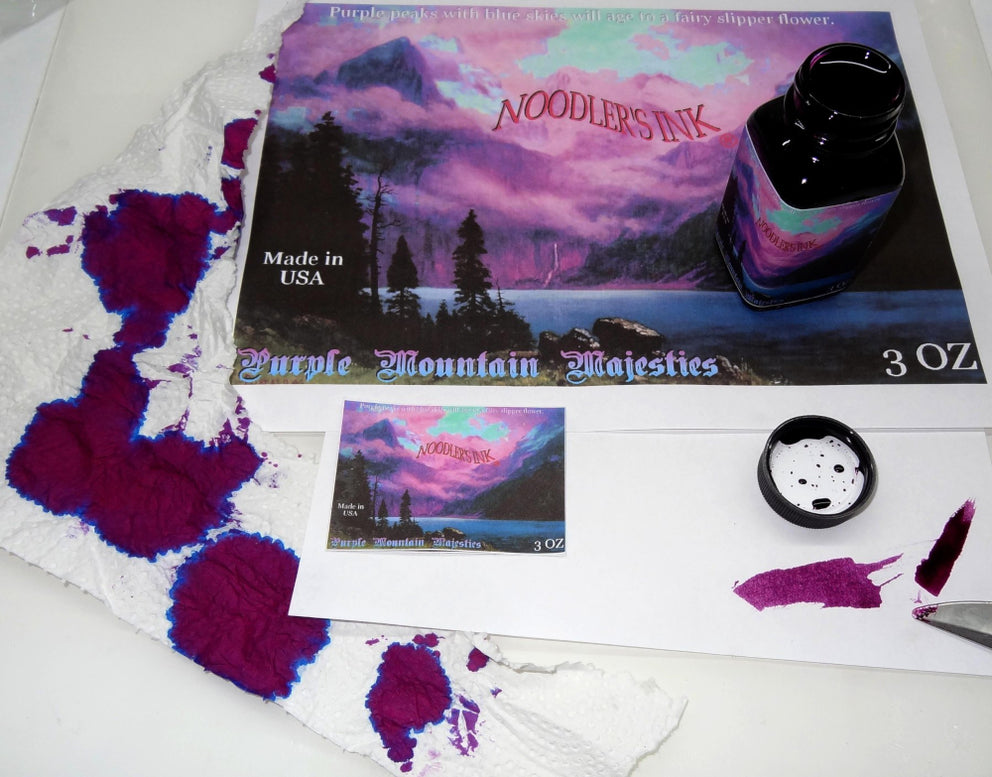 Noodler's Purple Mountain Majesties Ink - 88ml — Pulp Addiction