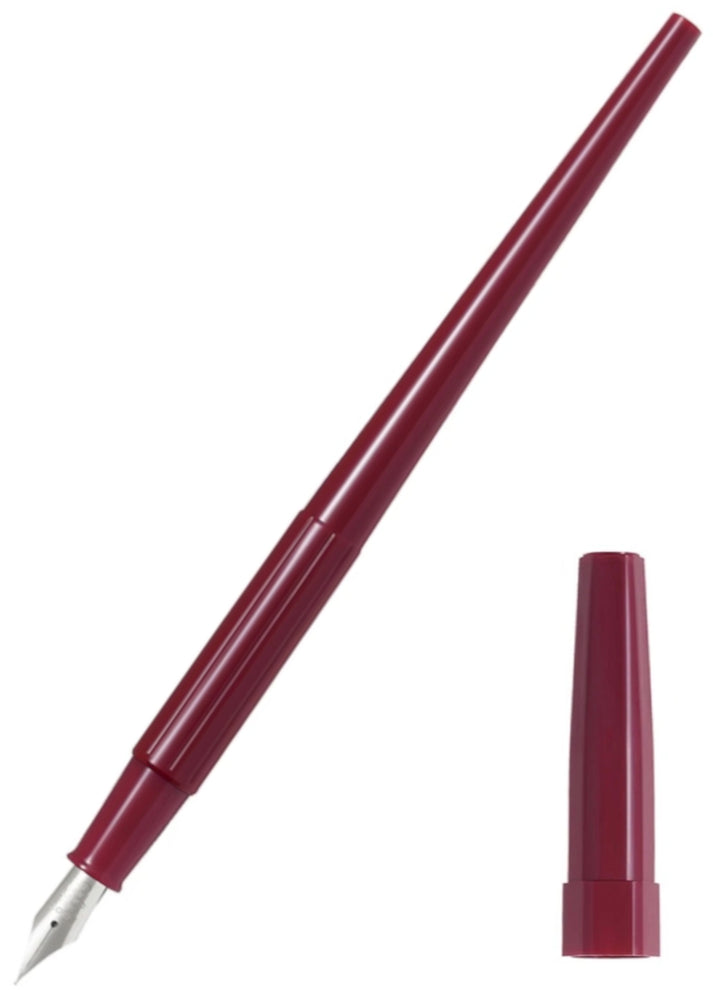 Pilot Red Fountain Desk Pen - Extra Fine — Pulp Addiction