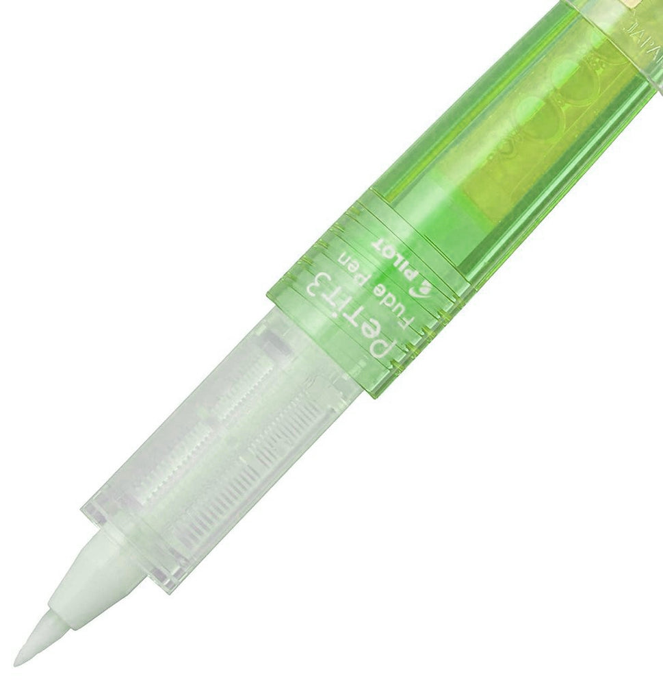 Pilot Petit 3 Brush Pen - Apple Green — Pulp Addiction