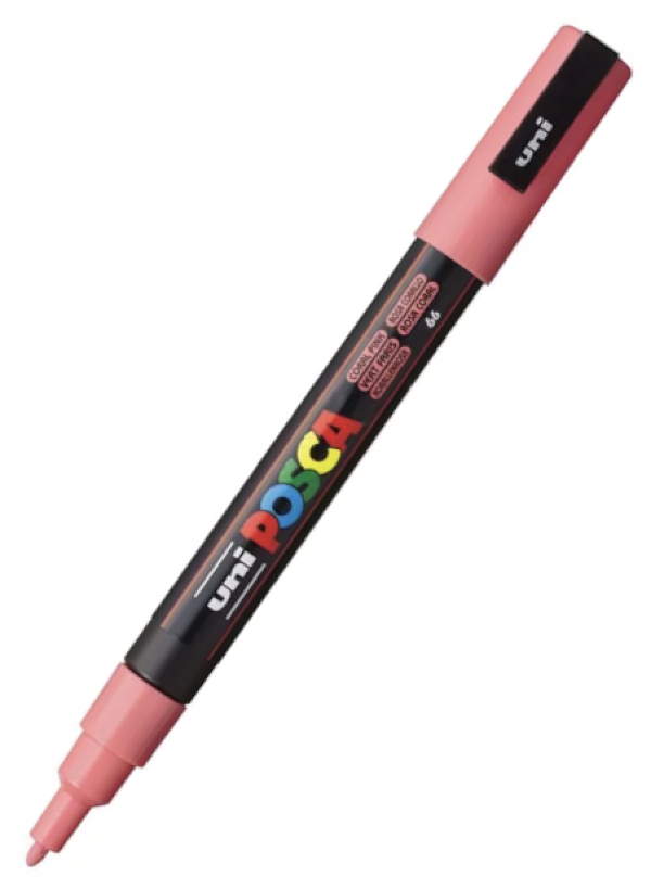 POSCA PC 3M Paint Markers Coral Pink — Pulp Addiction