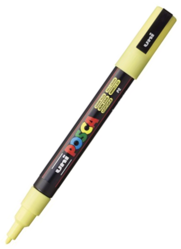 POSCA PC 3M Paint Marker Sunshine Yellow — Pulp Addiction