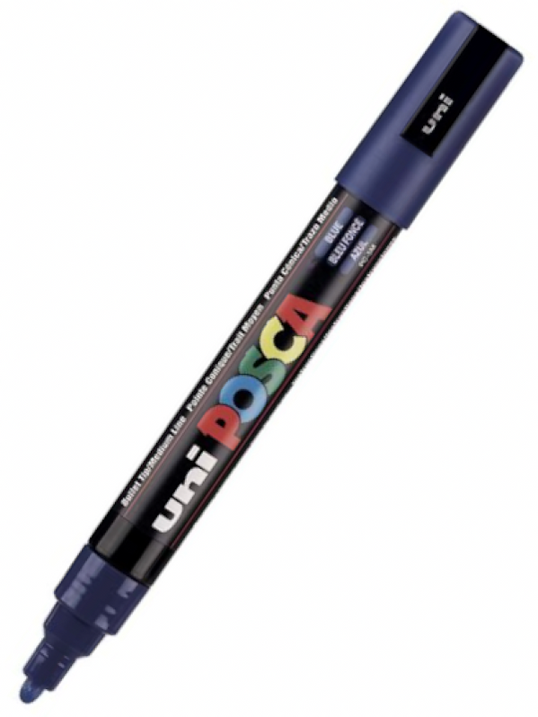 POSCA PC 5M Paint Marker Blue — Pulp Addiction