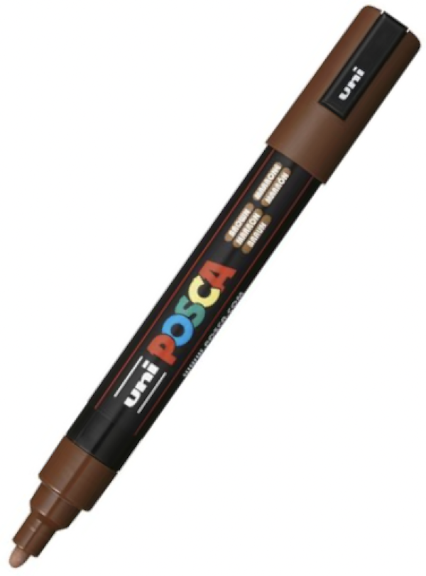 POSCA PC 5M Paint Marker Brown — Pulp Addiction