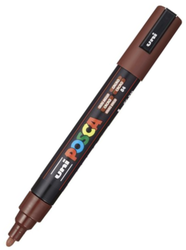 POSCA PC 5M Paint Marker Cacao Brown — Pulp Addiction