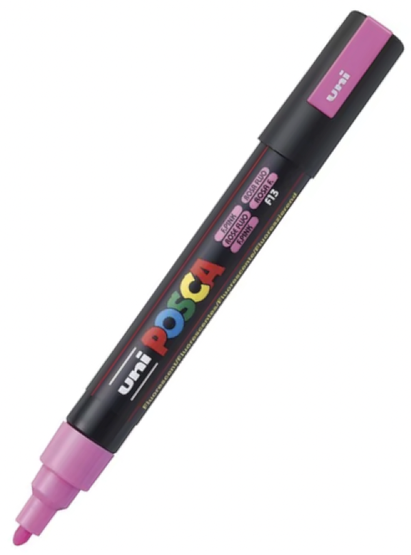 POSCA PC 5M Paint Marker Fluro Pink — Pulp Addiction