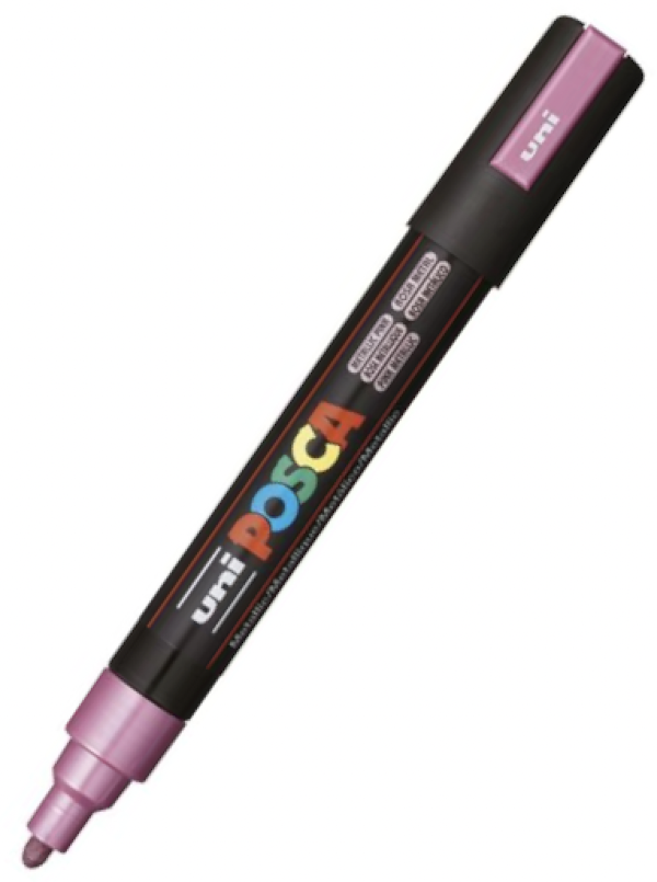 POSCA PC 5M Paint Marker Metallic Pink — Pulp Addiction