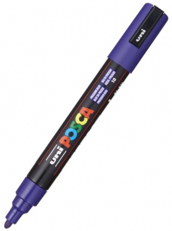 POSCA PC 5M Paint Marker Prussian Blue — Pulp Addiction