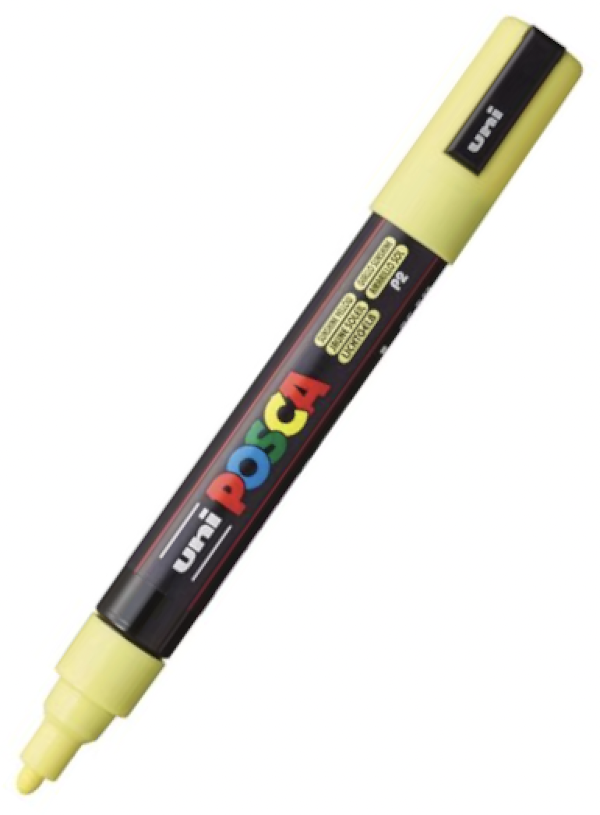 POSCA PC 5M Paint Marker Sunshine Yellow — Pulp Addiction
