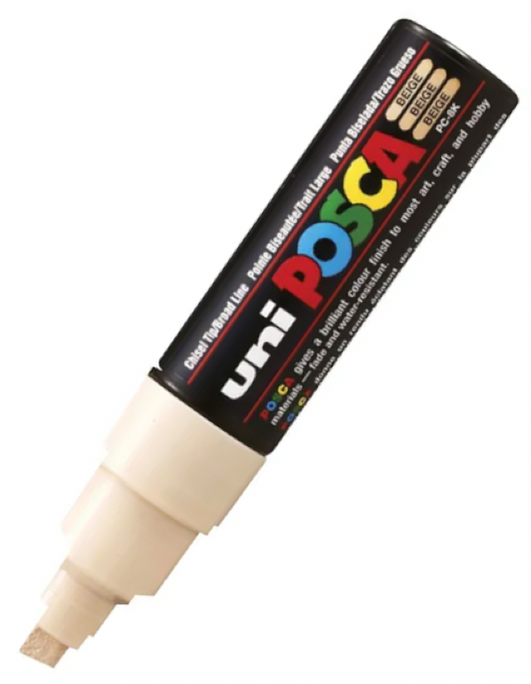 POSCA PC 8K Paint Marker Beige — Pulp Addiction