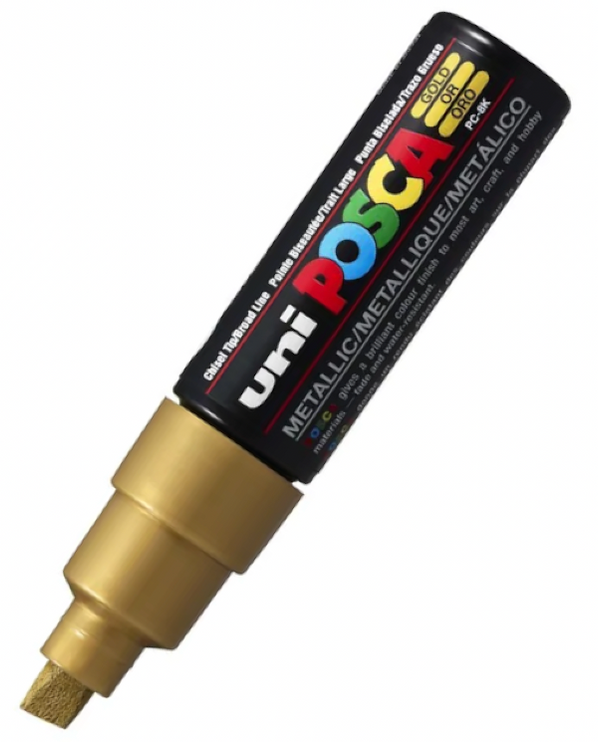 POSCA PC 8K Paint Marker Gold — Pulp Addiction