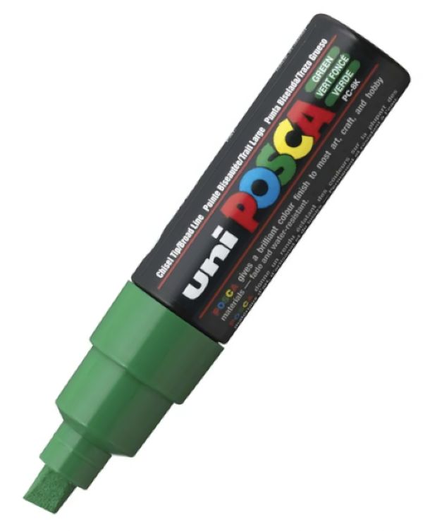 POSCA PC 8K Paint Marker Green — Pulp Addiction