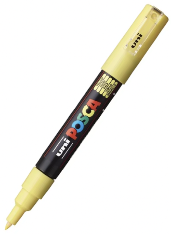 POSCA PC 1M Paint Marker Yellow — Pulp Addiction