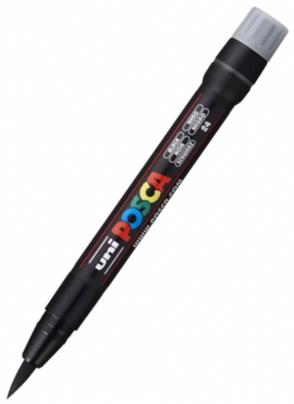 POSCA PCF 350 Paint Marker Black — Pulp Addiction
