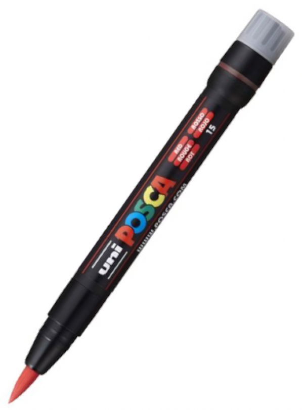 POSCA PCF 350 Paint Marker Red — Pulp Addiction