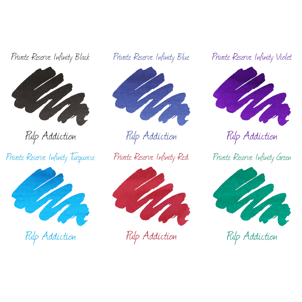 Private Reserve Infinity Ink Sample Package (6) — Pulp Addiction