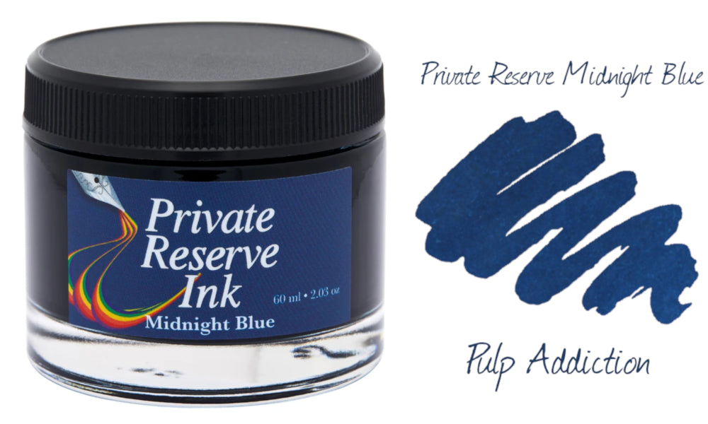 Private Reserve Midnight Blue Ink — Pulp Addiction