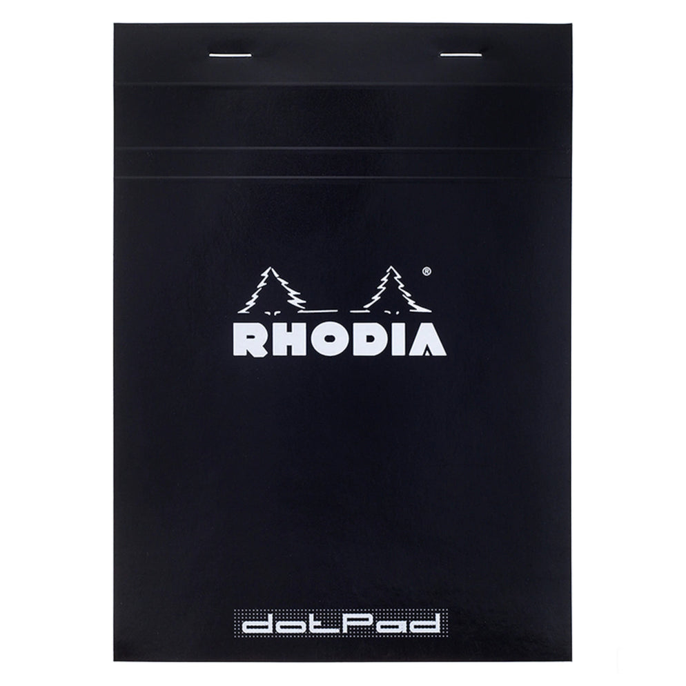 Rhodia No. 16 Notepad - Black, Dotted — Pulp Addiction