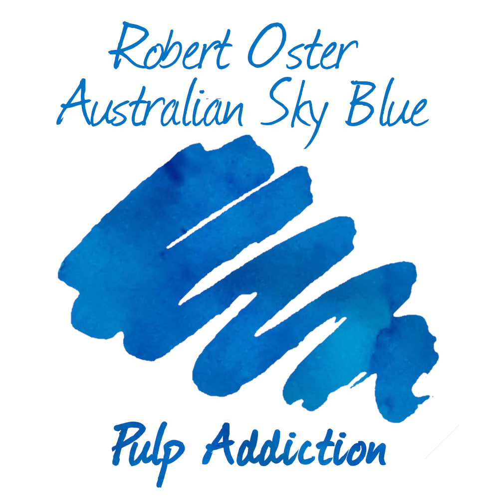 Robert Oster Australian Sky Blue - 2ml Sample — Pulp Addiction