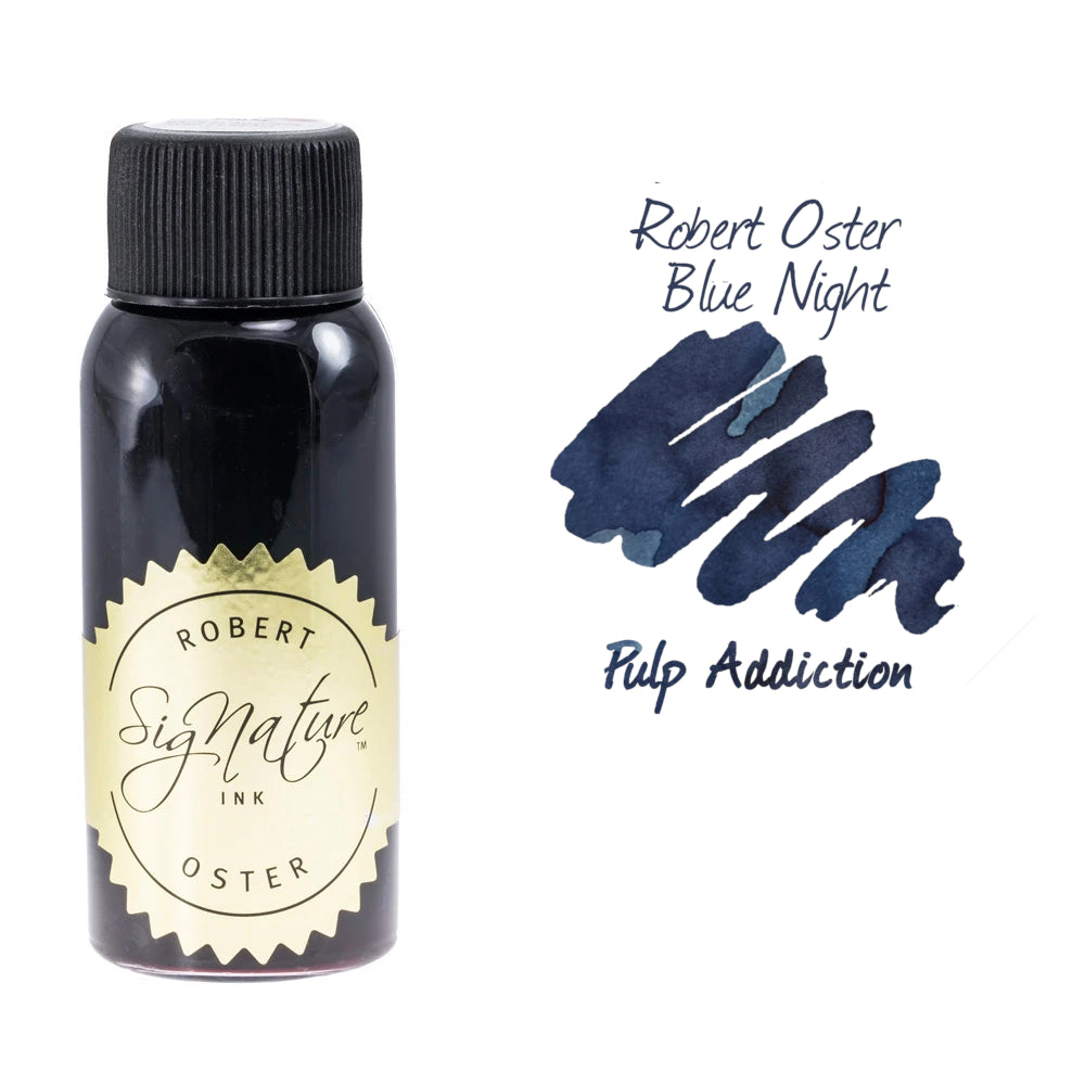 Robert Oster Signature Ink - Blue Night 50ml — Pulp Addiction