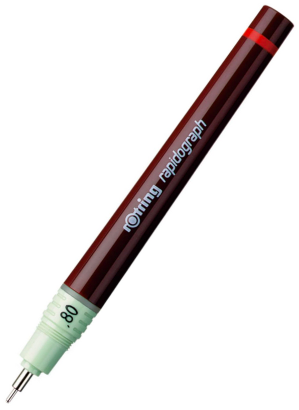 Rotring Rapidograph Technical Drawing Pen - 0.80 mm — Pulp Addiction