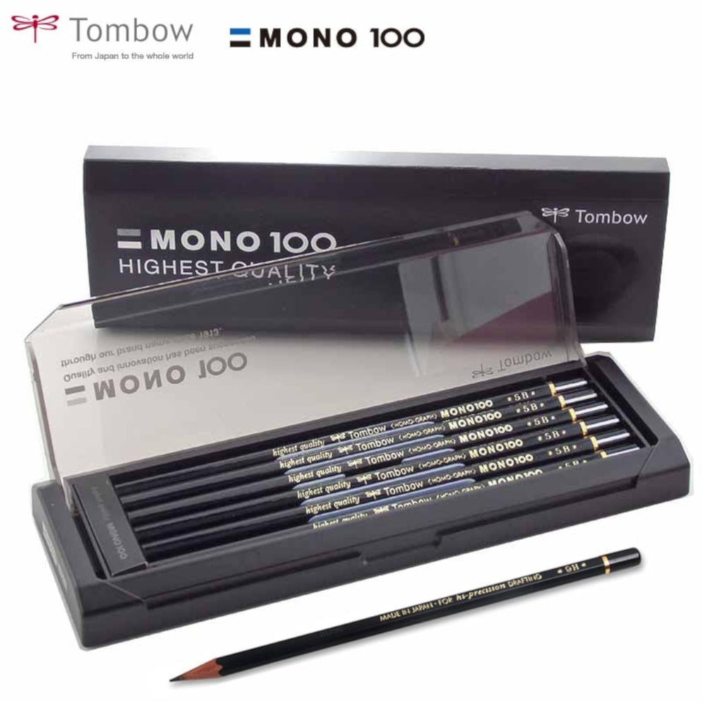 Tombow MONO 100 Pencil - 4B, 12pc Box Set — Pulp Addiction