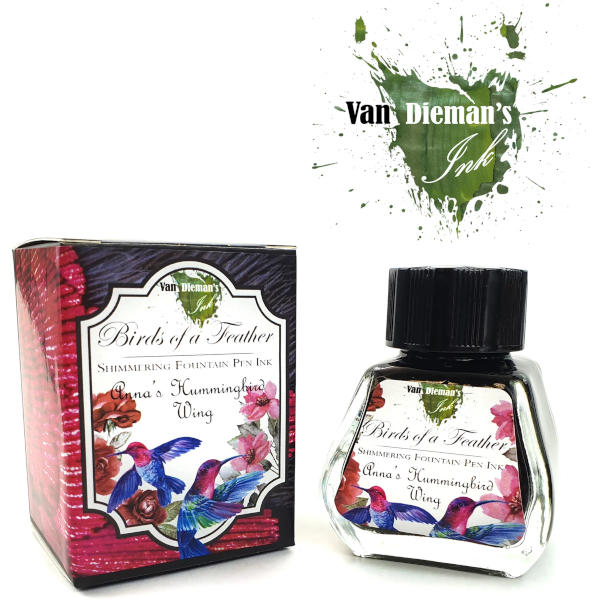 Van Dieman's Birds of a Feather Ink - Anna's Hummingbird Wing 30ml ...